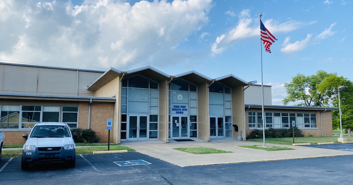 Thomas Street Recreation Center undergoing renovations in August, September