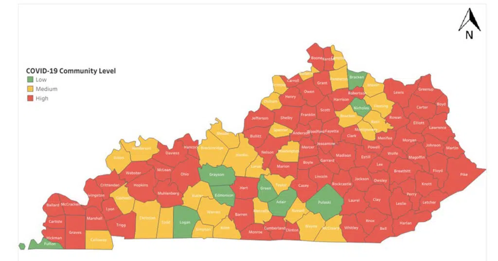 COVID vigilance softening across Ky, despite escalation in cases
