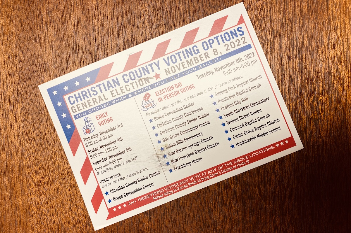 Early voting begins in general election