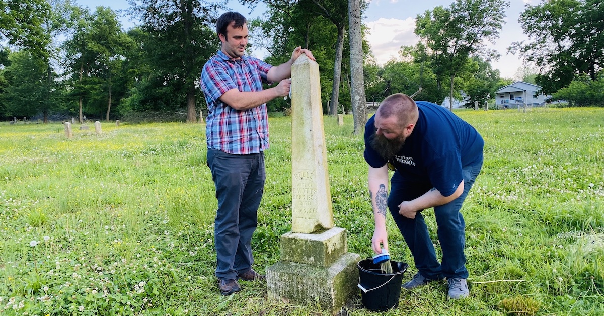 Tombstone Tuesday volunteers help uncover names of departed