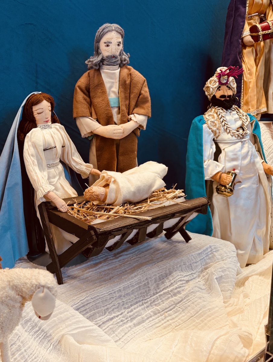 Nativity collection at museum has 16 hand-made dolls and animals